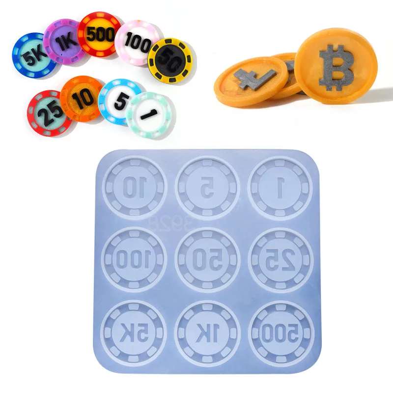 Game-Coins-Silicone-Molds-Numbers-Poker-Chips-Commemorative-Coin ...