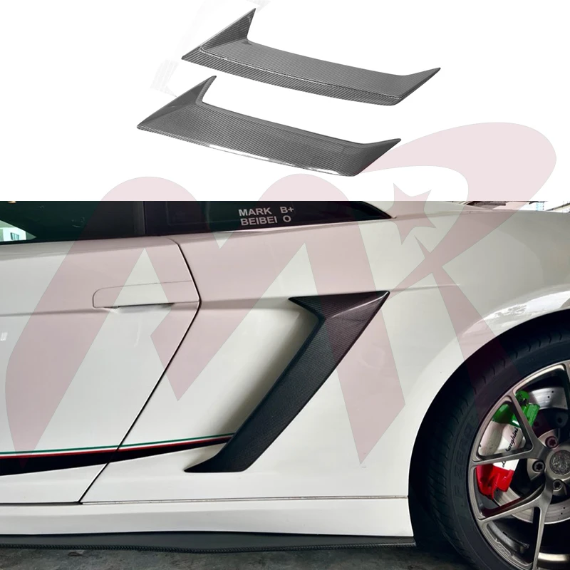 For-Lamborghini-Gallardo-Carbon-Fiber-Side-Vents-Air-Intake-Air-Outlet ...