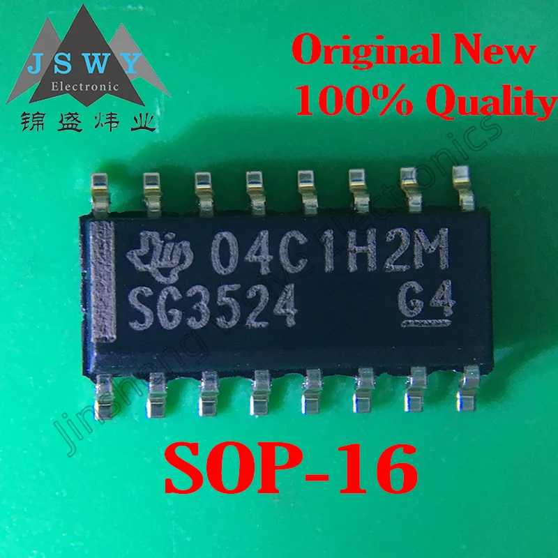 10-50PCS-SG3524-SG3524DR-SMD-SOP16-Dual-Adjustable-PWM-Control-Chip-100 ...