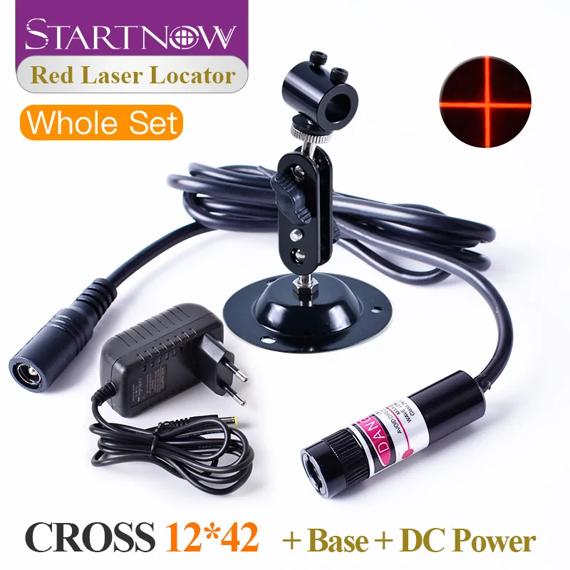 Set 12x42 635nm 10mw Focusable Beam Cross Laser Red Light Positioner ...