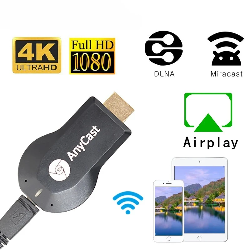 M4-PLUS-AnyCast-TV-Stick-1080P-Wireless-Display-TV-Dongle-Receiver-for ...