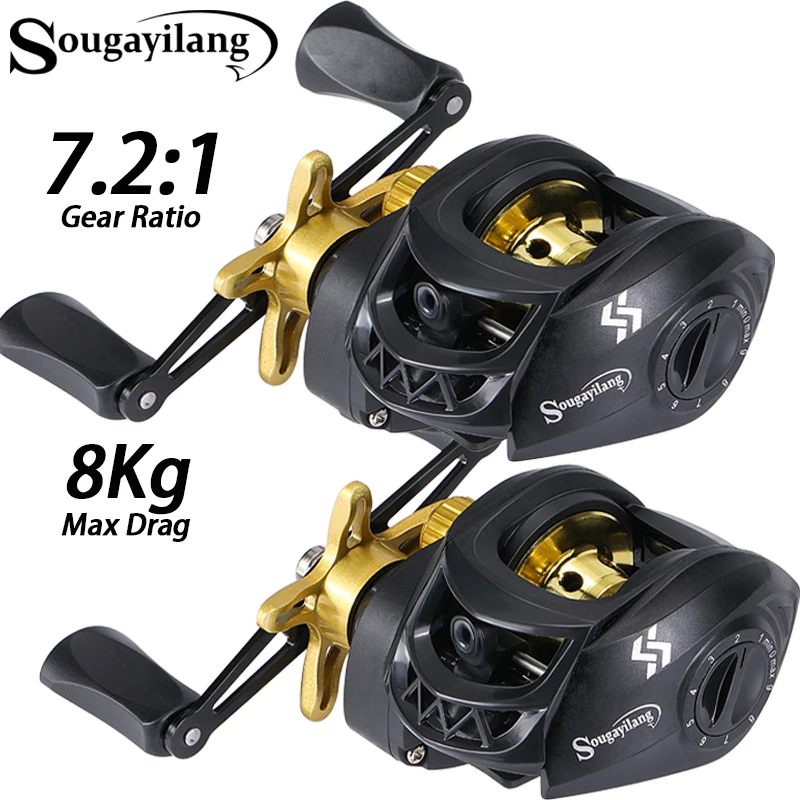 Sougayilang-Fishing-Reel-7-2-1-High-Speed-Gear-Ratio-Max-Drag-8Kg ...