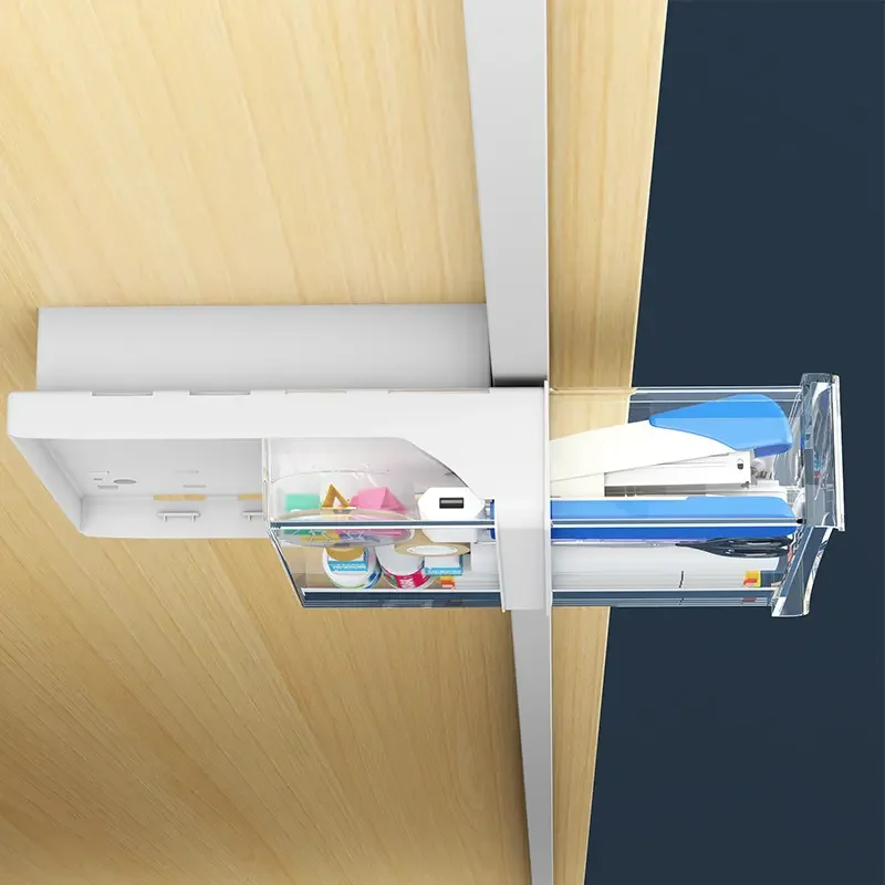 Hidden-Self-Adhesive-Drawer-Office-Organizer-Desk-Accessories-Under ...