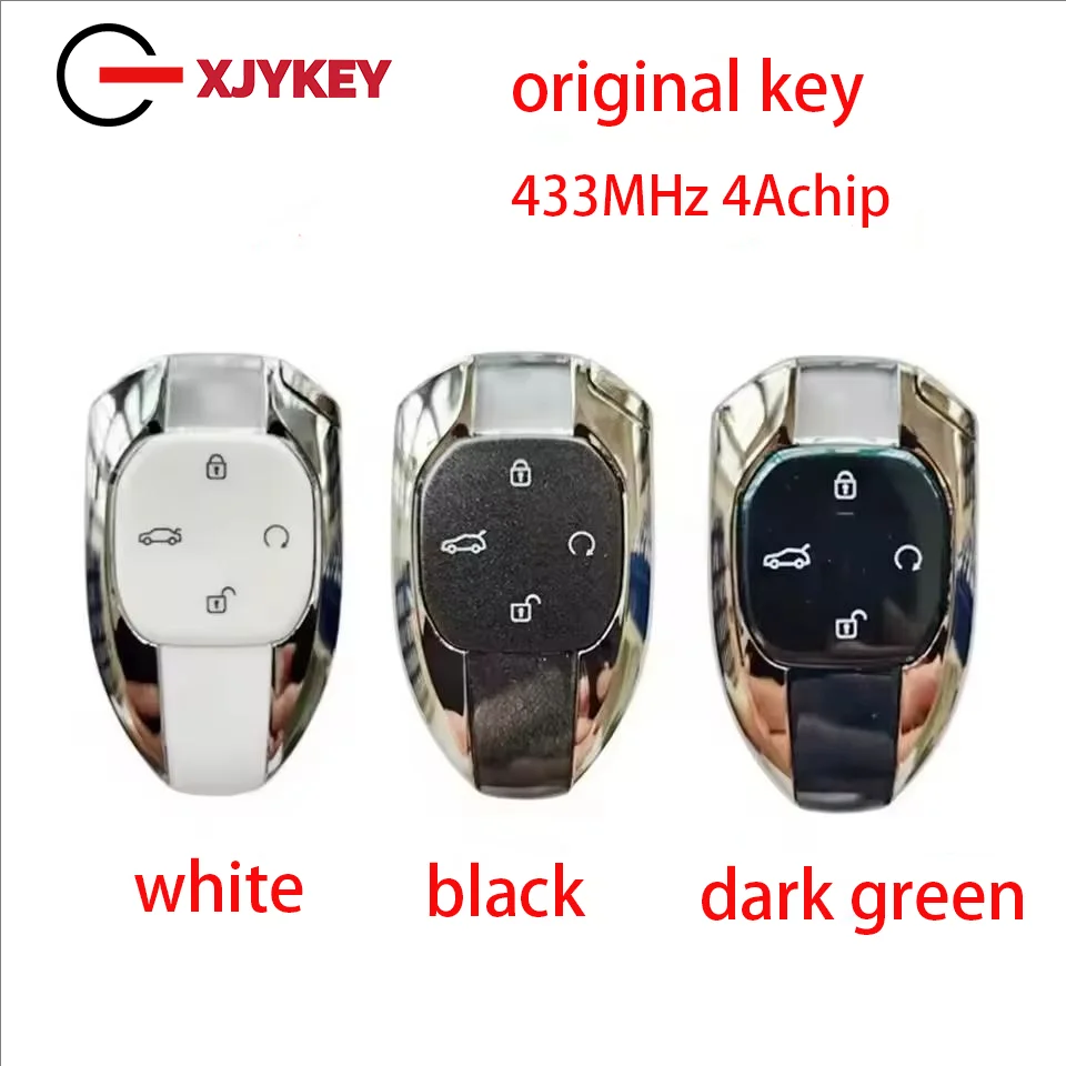 XJY Original Car Keyless Smart Remote Key for GAC GS3 EMZOOM M6 M8 E9 ...