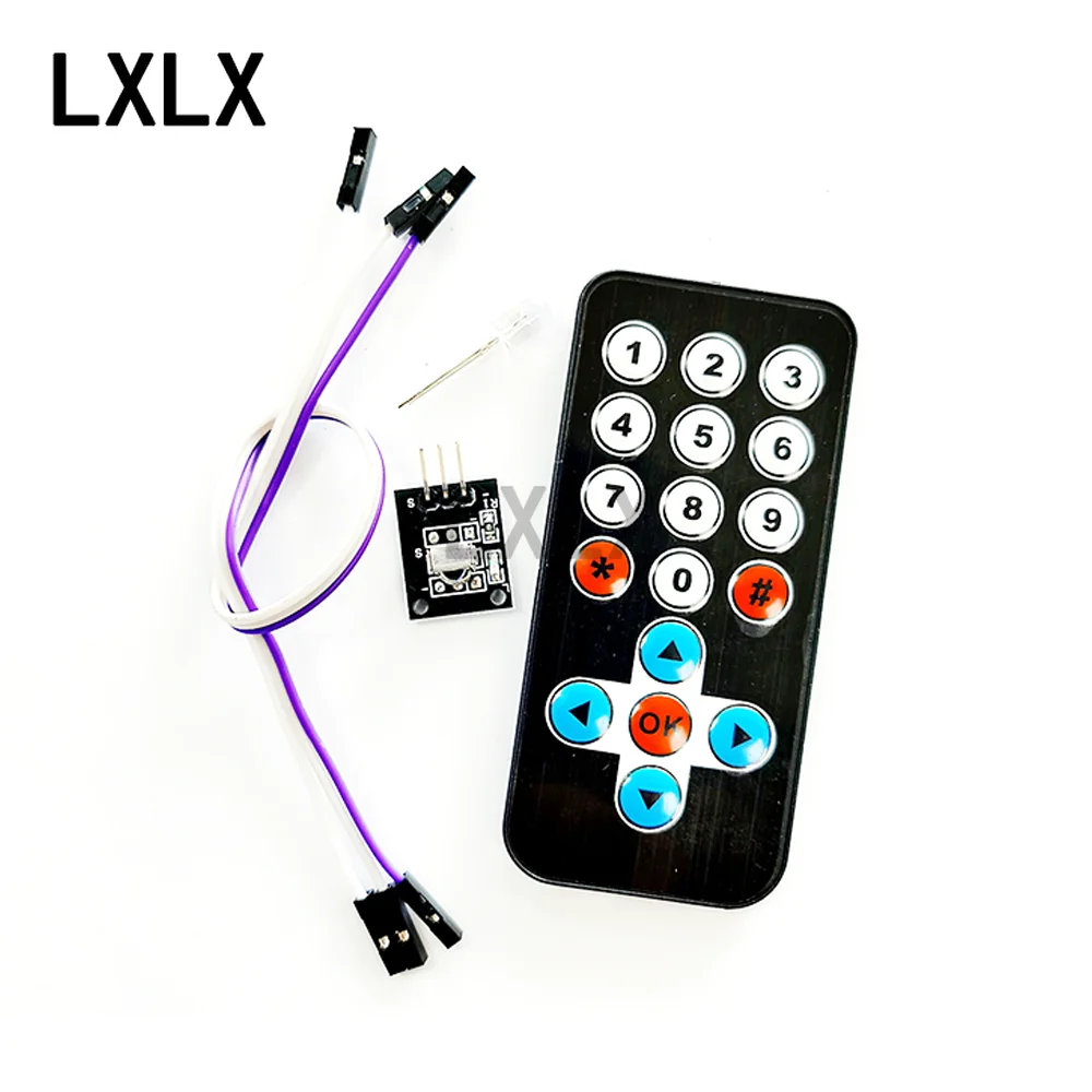 1PCS-HX1838-Infrared-Wireless-Remote-Control-Kit-Remote-Control-Robot ...
