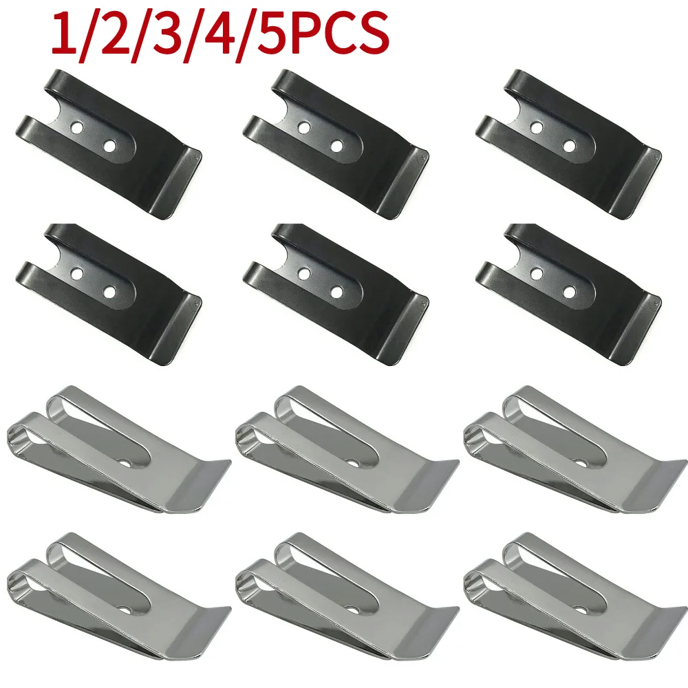 1-5PCS Portable Metal Waist Belt Buckles Holster Sheath Clip Clasp ...