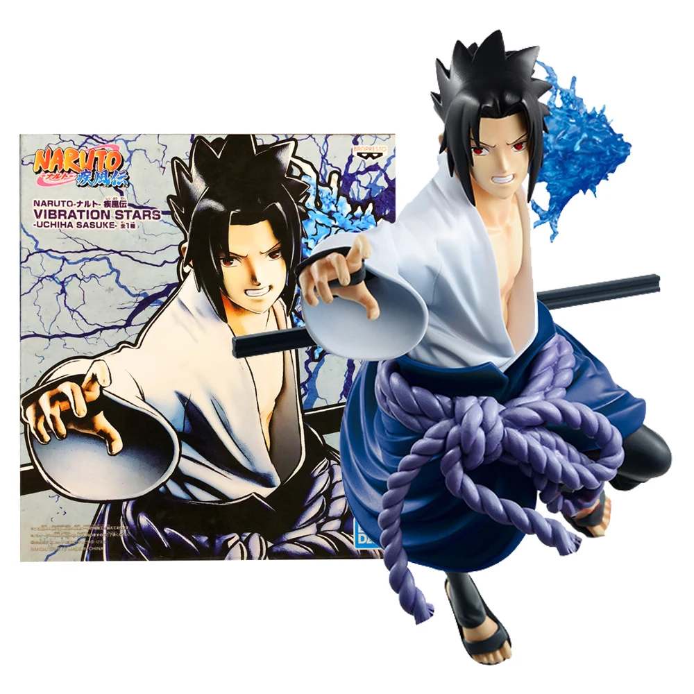 21CM-Anime-Uchiha-Sasuke-Figure-Vibration-Stars-NARUTO-Fighting-Chidori ...