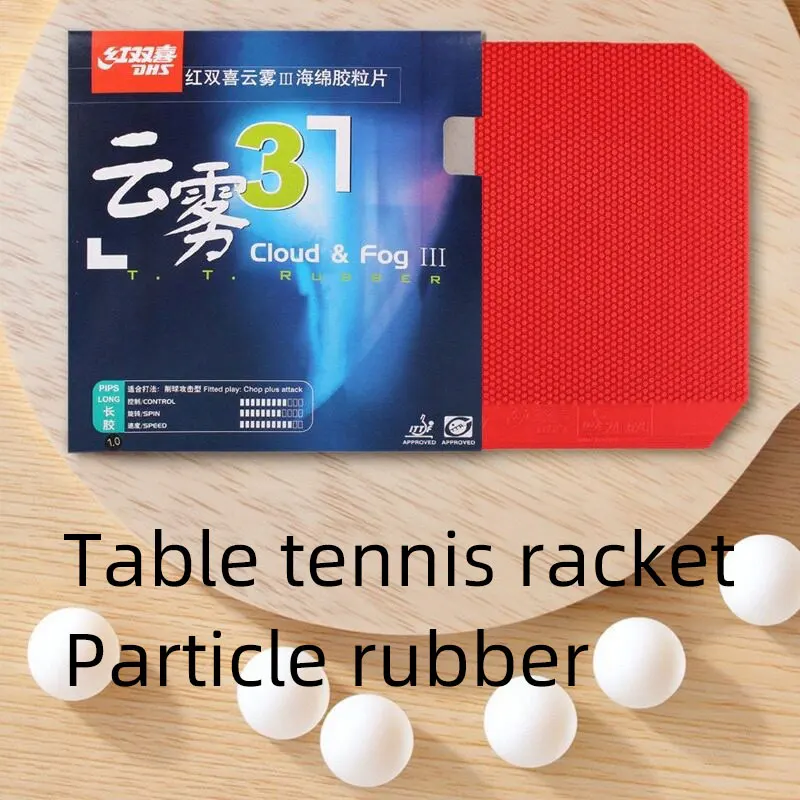 DHS Table Tennis Rubber Cloud & Fog 3 / III Pips-long Original DHS ...