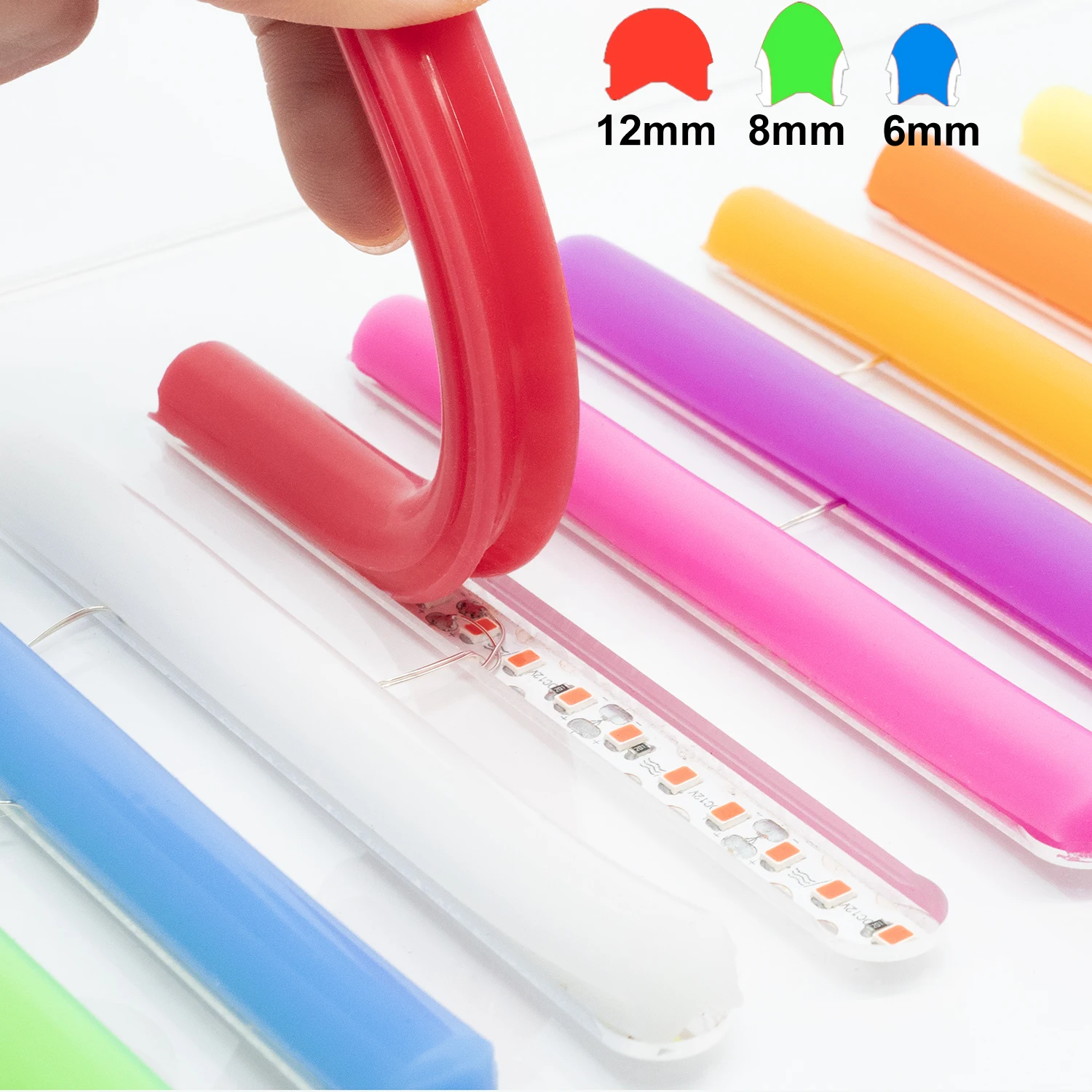 6mm-8mm-12mm-Separate-Flexible-Silicone-Neon-Strip-or-120Leds-SMD2835 ...