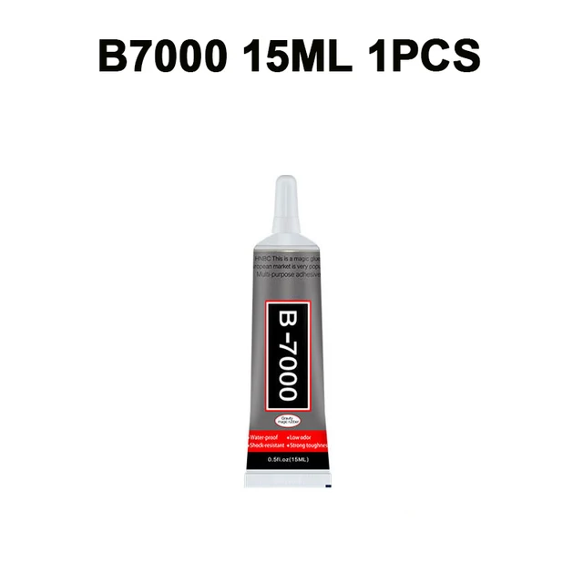 15ML 25ML 50ML 110ML B7000 Glue Clear Contact Phone Repair Adhesive Universal Glass Plastic DIY ...