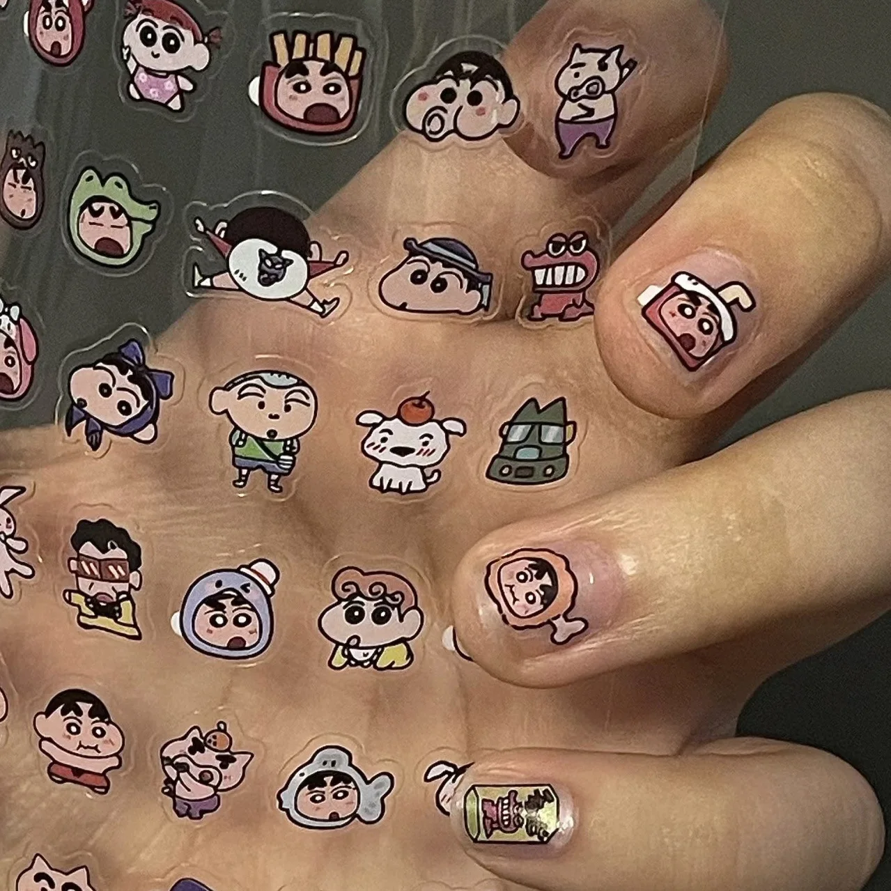 Crayon-Shin-chan-Cute-Cartoon-Stickers-Kawaii-Periphery-Toy-Adorkable ...