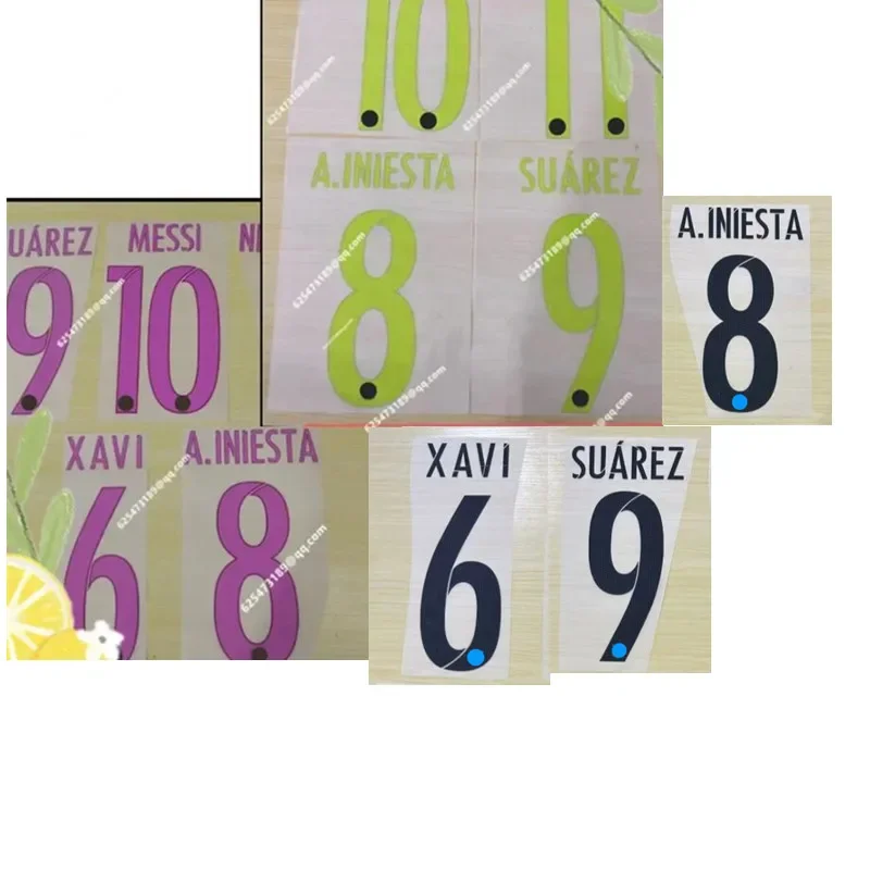 Super-A-Retro-customized-2015-2016-2017-Away-3rd-xavi-A-INIEstA-number ...