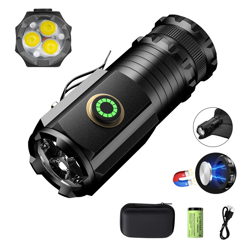 Mini-Torch-3LED-Ultra-Strong-Flash-Light-Portable-USB-Rechargeable ...