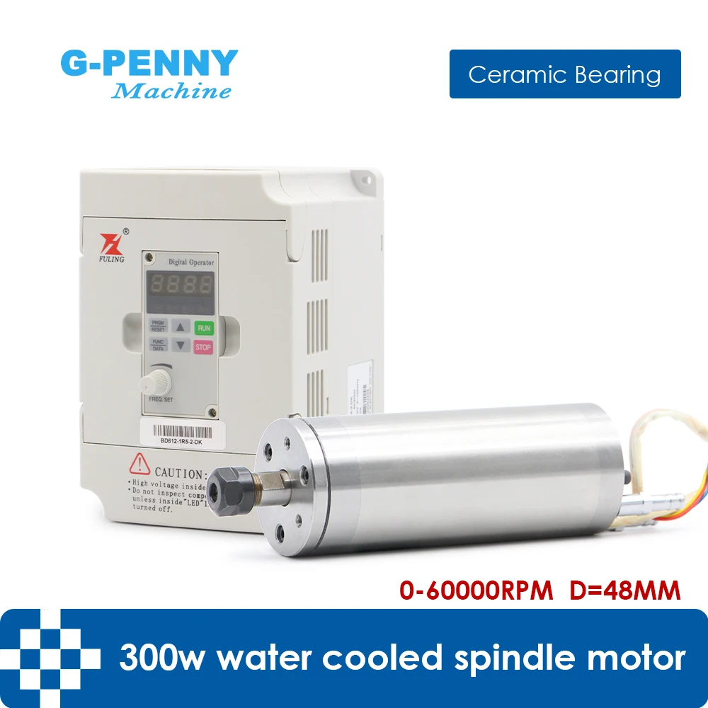 G-Penny-300w-Spindle-Kit-Intricate-Carvings-Water-Cooled-Spindle-Motor ...