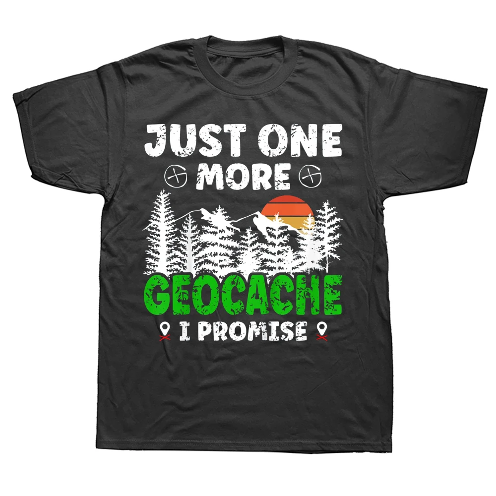 Gewoon-Meer-Geocache-Geocacher-Geocaching-T-Shirts-Grafische-Katoen ...