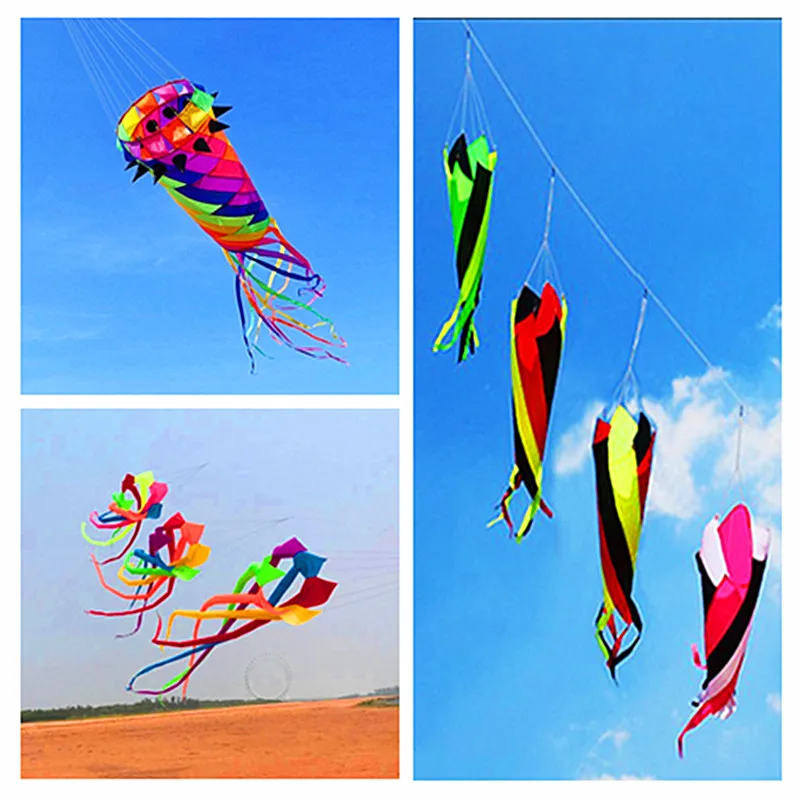 New-giant-kites-windsocks-kites-tails-flying-cometas-de-viento-linha-de ...