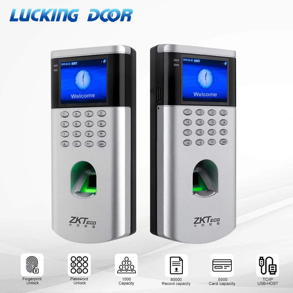 ZKT-Fingerprint-Attendance-Biometric-Access-Control-Device-Door-Lock ...