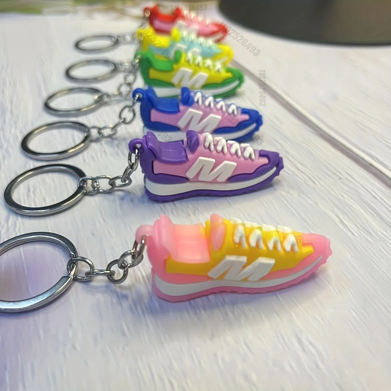 Shoe Keychains For Men 6pc/1pcs Mini Cute Cool Sneaker Keychain PVC For ...