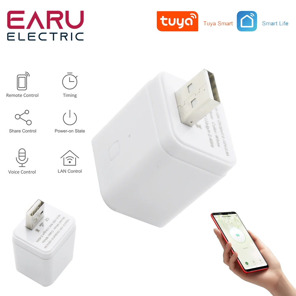 Tuya-Smart-Micro-USB-Adaptor-Switch-5V-WiFi-Mini-USB-Power-Adaptor ...