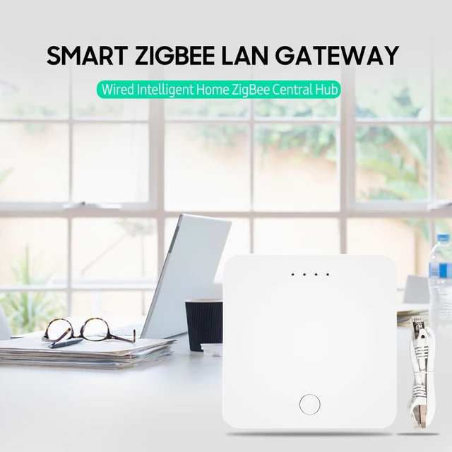 Smart Zigbee Gateway Wired Lan Intelligens Otthoni Central Hub ...