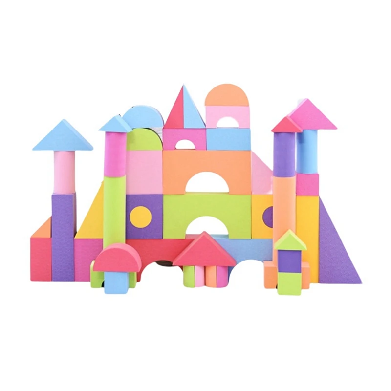 Kindergarten Early Childhood Education Children's Toy Square Set Color ...