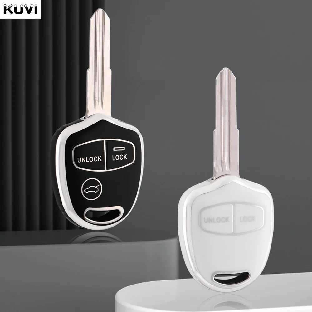 2-3-Buttons-TPU-Car-Key-Case-Cover-Shell-Fob-For-Mitsubishi-Lancer-EX ...