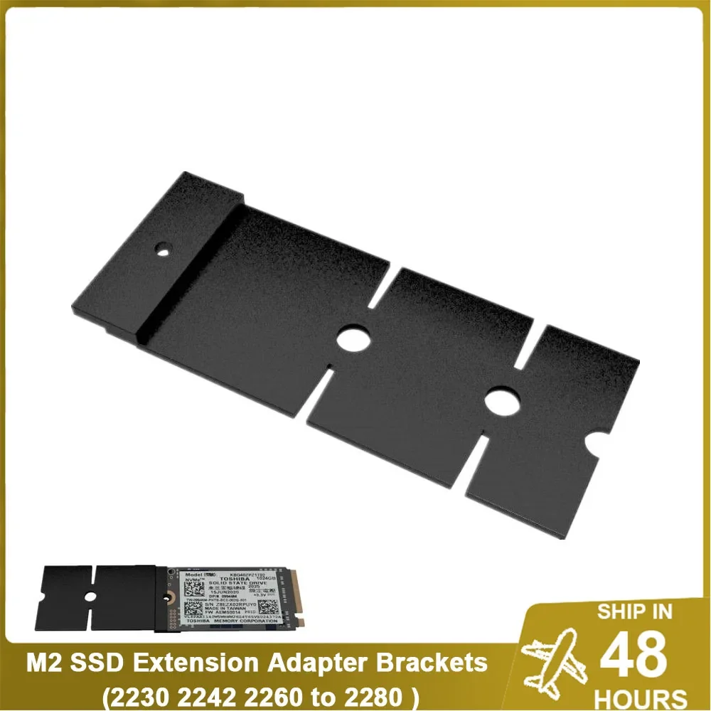 M2-SSD-Extension-Adapter-Rack-2230-2242-2260-to-2280-Hard-Drive-Bracket ...