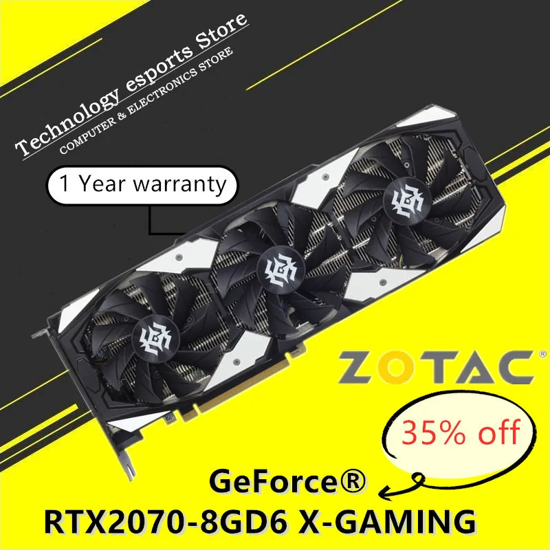 ZOTAC Original GeForce RTX 2070 8GB Video Cards GPU rtx 2070 8GB X ...