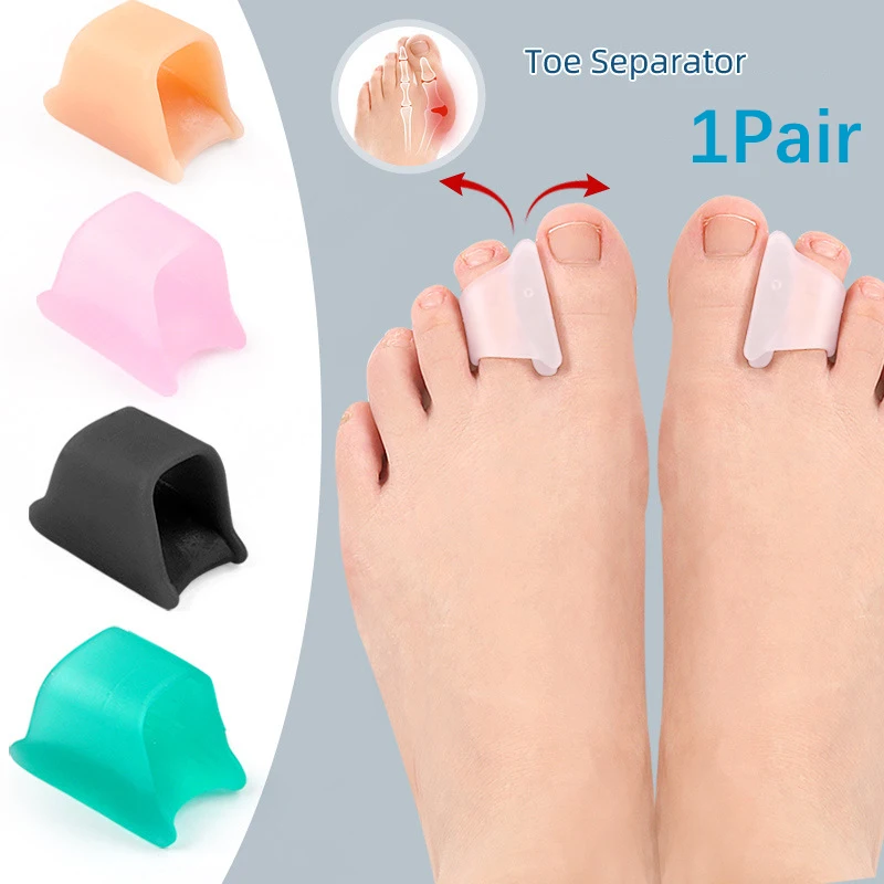 1Pair Toe Bending Orthosis Hammer Shaped Toe Straightener SEBS Toe ...