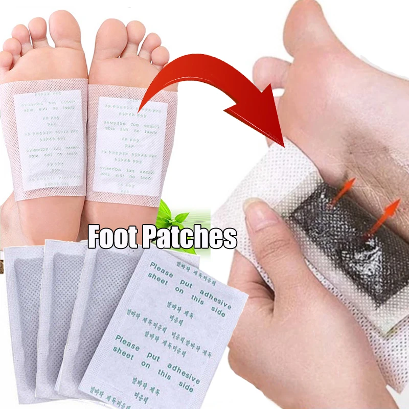 1/5 paia Detox Foot Patch Natural migliora la perdita di peso del sonno ...