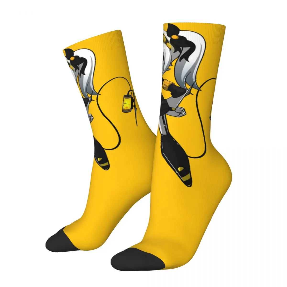 Crazy-Design-Murder-Drones-TV-Series-Uzi-Theme-Design-Print-Crew-Socks-All-Season-Comfortable ...