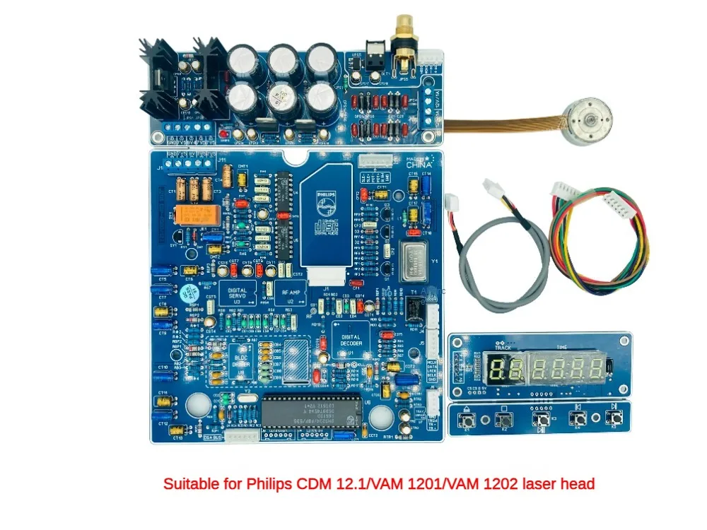 CD-Turntable-Board-with-Display-Board-Power-Supply-Coaxial-Fiber-IIS-Output-To-Philips-CDM12-1.jpg