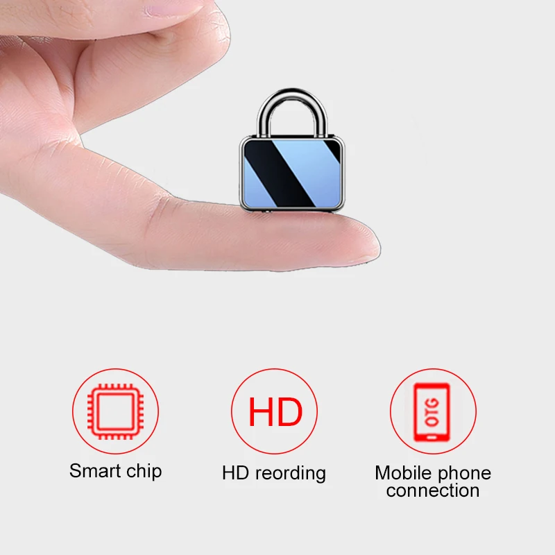 Mini Voice Activated Recorder Digital Audio Recording Keychain Device ...