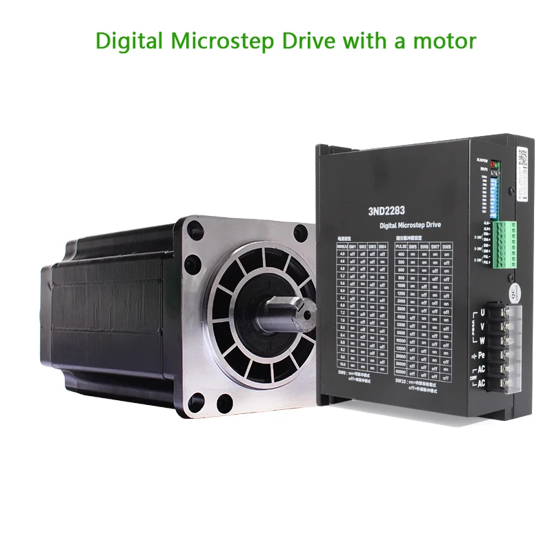 AC220V-stepper-motor-kit-torque-driver-3ND-Digital-Microstep-Drive-with ...