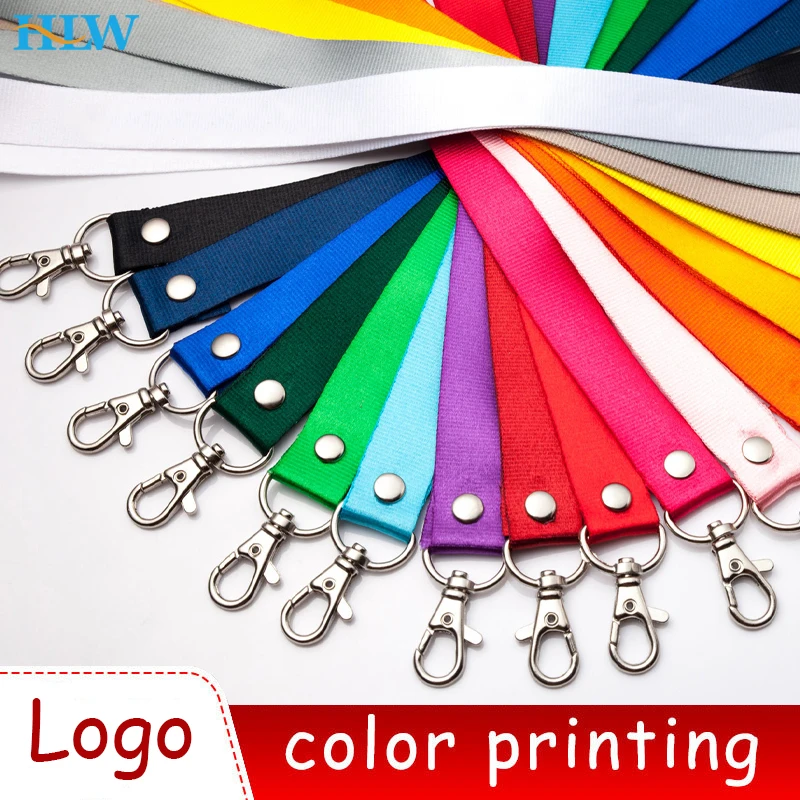 5Pcs Variety Colors Lanyard Neck Hanging Lanyards for Keys ID Card ...
