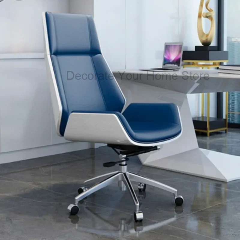 Comfy-Computer-Office-Chair-Mobile-Arm-Comfortable-Work-Rolling-Bedroom ...