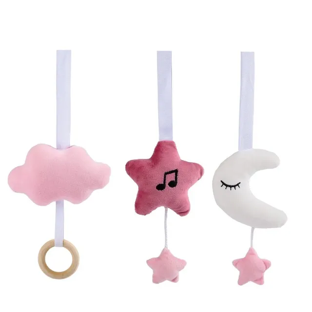 Baby Wooden Triangle Gym Rack Splint Newborn Activity Gym Frame Star ...