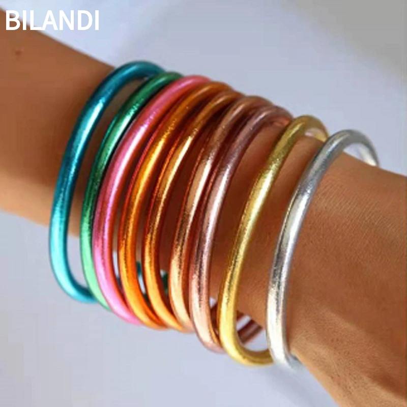 Bilandi Fashion Jewelry Silicone Bangle Bracelet New Trend Popular ...