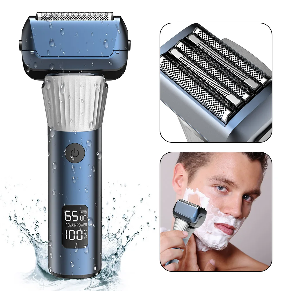 men-s-electric-shaver-floating-5-blade-net-razor-for-men-wet-dry ...