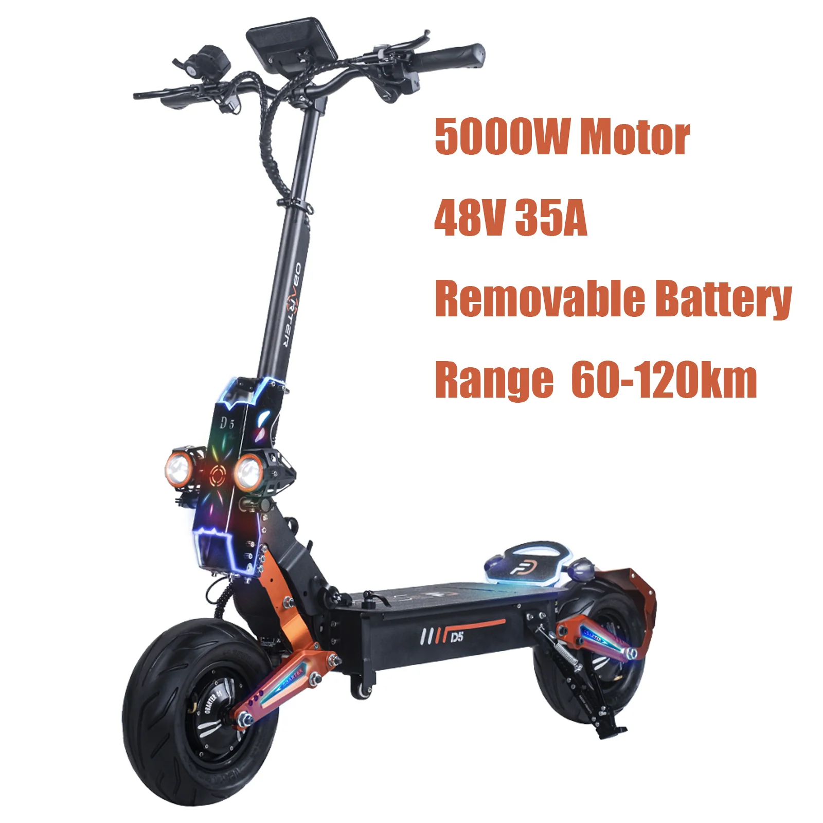 Electric-Scooter-For-Adults-12-Inch-Road-Tires-Removable-Battery ...
