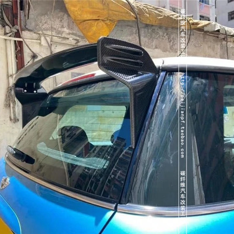 FOR MINI R53 JCW TYPE FIBER GLASS ROOF SPOILER TRIM BODY KIT TUNING ...