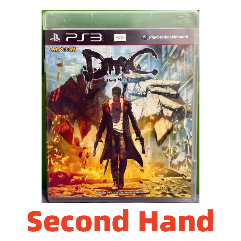 PS3 Second Hand Game CD DMC Devil May Cry Playstation 3 Game Discs ...