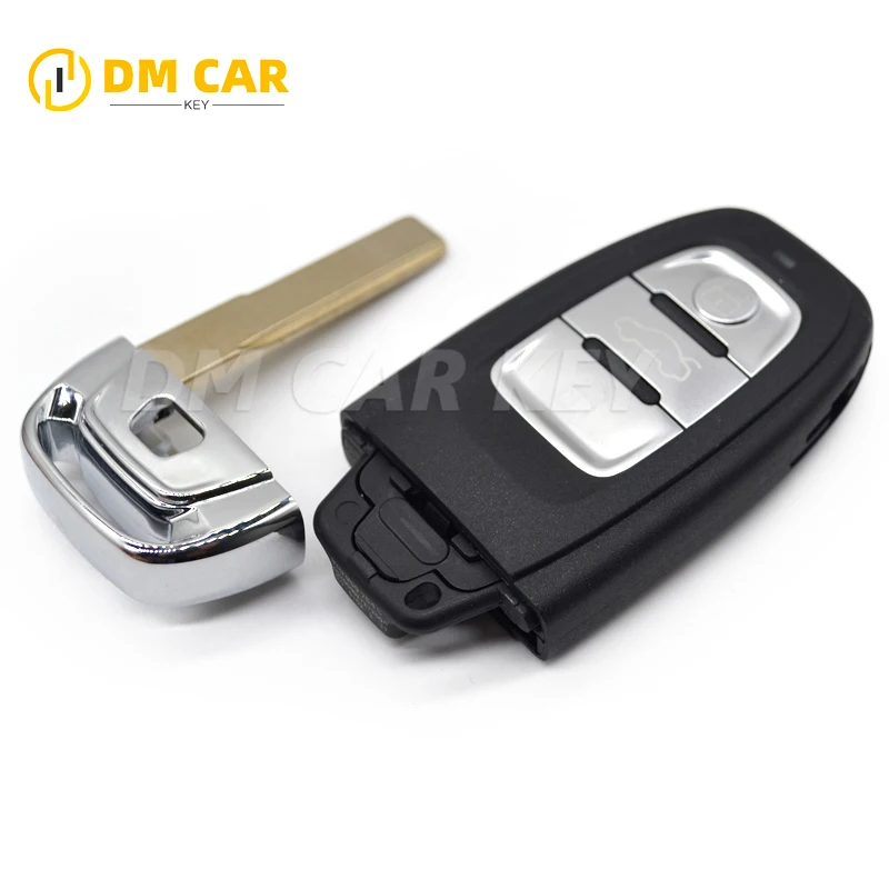 DMKEY Smart car key replacement Case shell 3 buttons for Audi A3 A7 Q5 ...