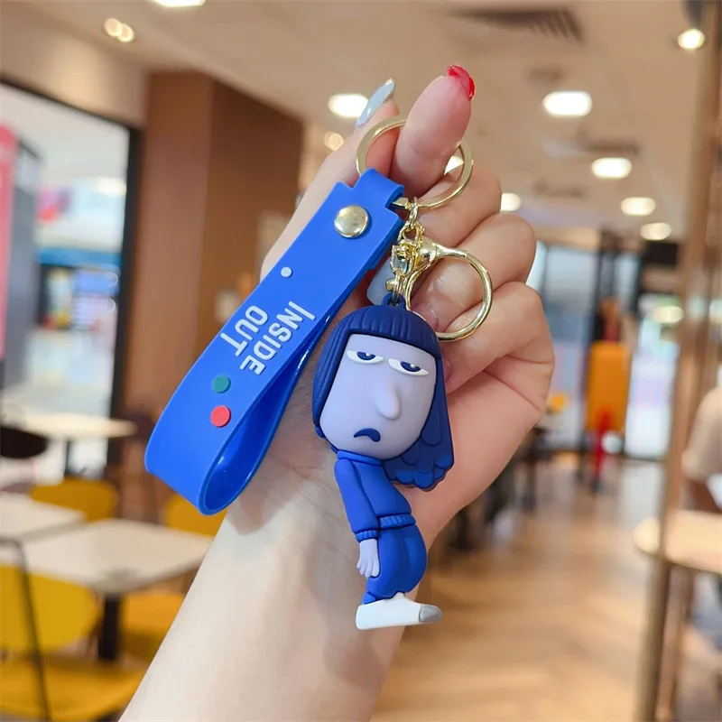 Nueva figura de dibujos animados en 3D de Inside Out 2 con alegría, tristeza, ira y disgusto ...