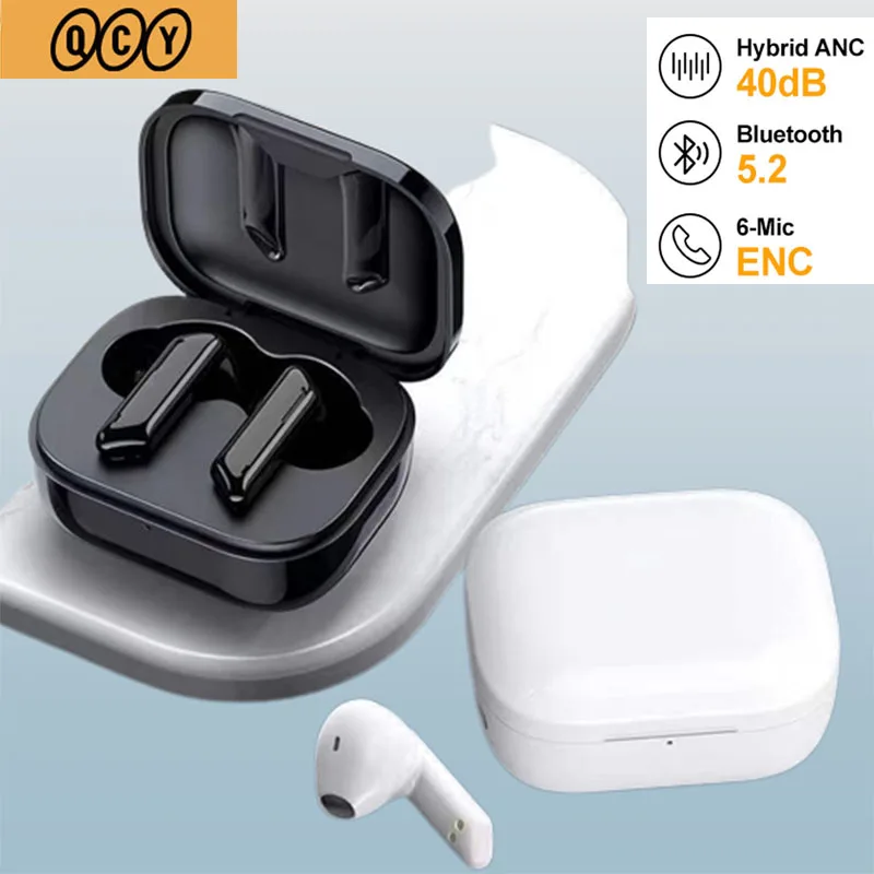QCY-HT05-Pro-ANC-Wireless-Earphone-40dB-Noise-Cancelling-Bluetooth-5-2 ...