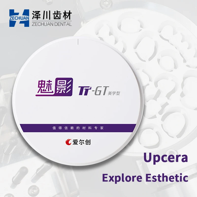 Upcera Tt-gt Explore Esthetic 4d Multilayer Zirconia Blocks Dental Lab ...