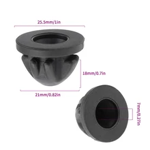 4xEngine Cover Trim Rubber Mount Grommet Bush Bump Stop 11127614138 For ...