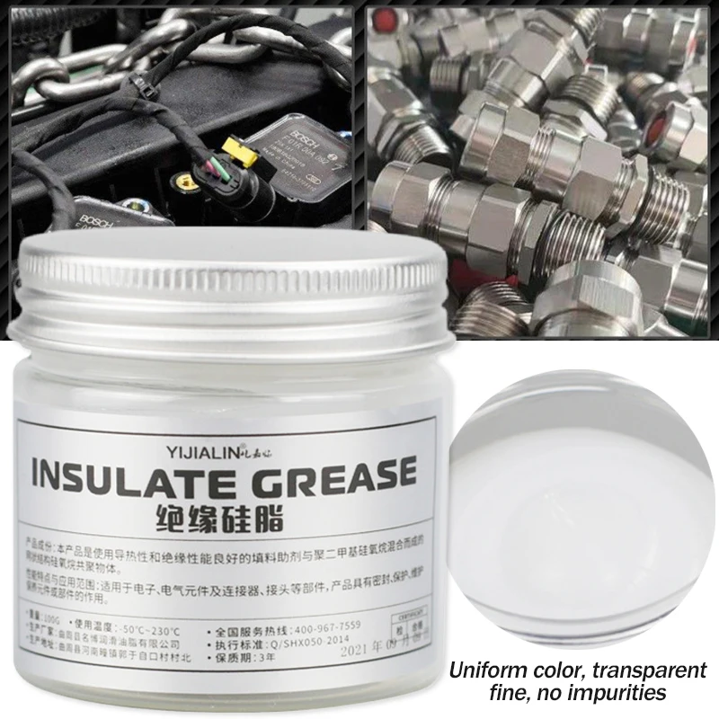 Grasa-lubricante-de-silicona-de-100-250g-aceite-polidimetilo-aislante ...
