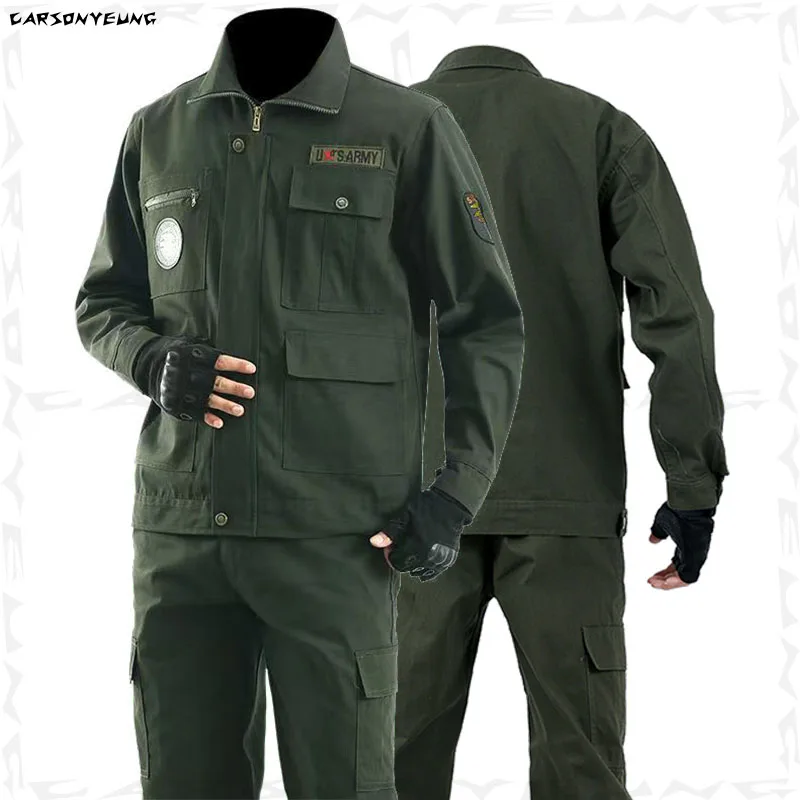 Conjunto-de-uniforme-militar-verde-del-ej-rcito-para-hombre-traje ...