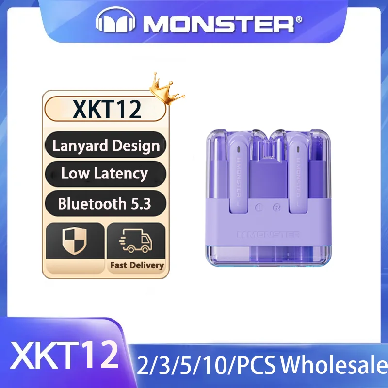 Choice-Monster-XKT12-Bluetooth-5-3-TWS-Wireless-Headset-Lanyard-Design ...